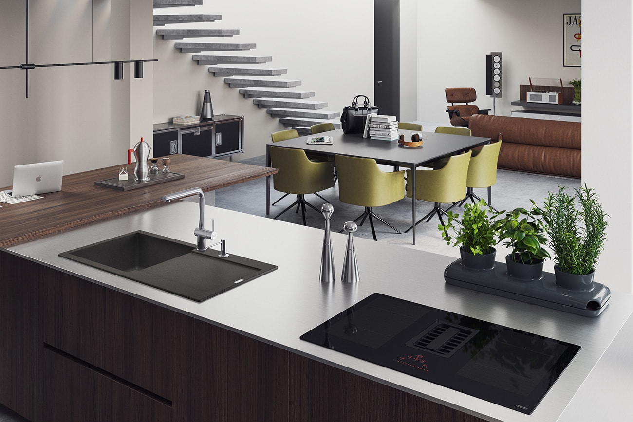 Franke Fragranite in nieuwe kleuren: Slate Grey, Oyster en Coffee Cream